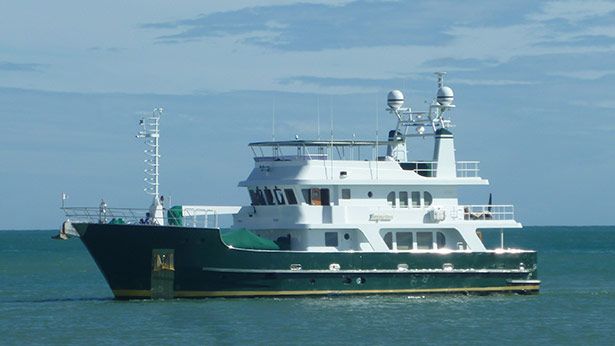All Ocean Yachts lists Inace expedition yacht Impetus for sale